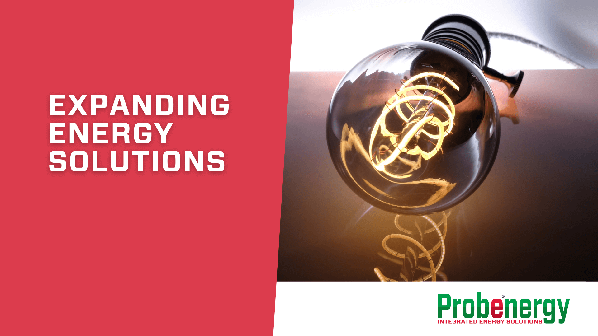 EVOLVING ENERGY SOLUTIONS FOR DOMESTIC AND BUSINESS USERS - Probe ...